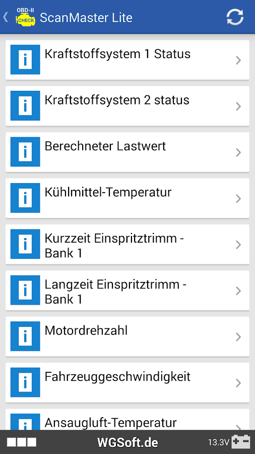 ScanMaster für ELM327 OBD-2 Diagnose – Android-Apps auf Google Play