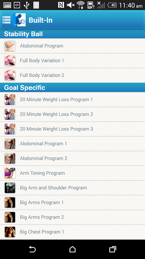 Fitness Buddy : 1700 Exercises - Android Apps on Google Play
