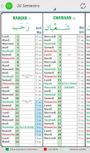 Calendrier 1438 Hidjri (2017) – Hijri calendar 1438 (2016-2017) to the ...