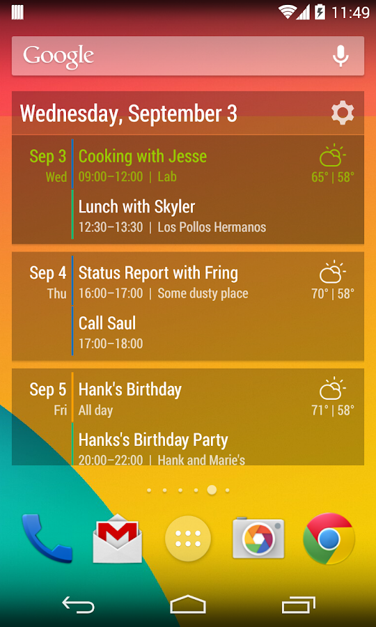 Event Flow Calendar Widget - Aplicaciones de Android en Google Play