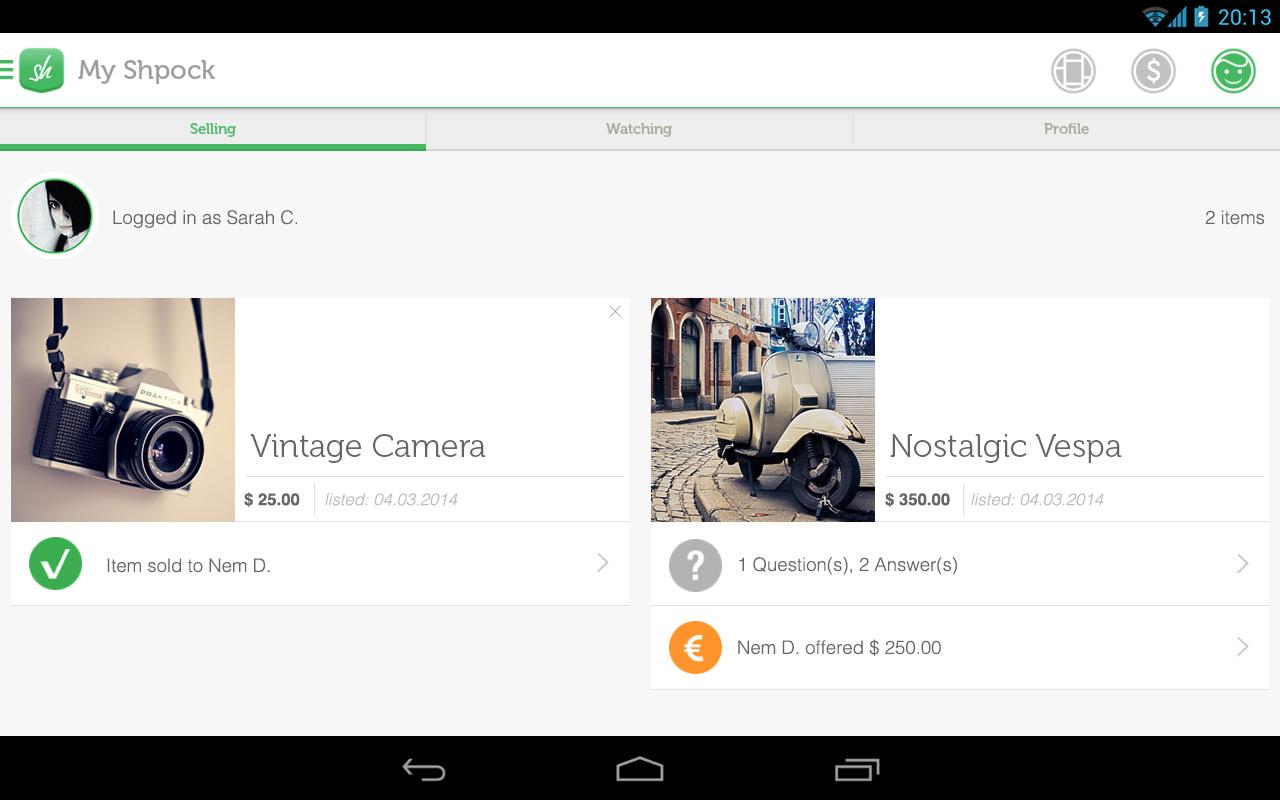 Shpock classifieds & boot sale - Android Apps on Google Play