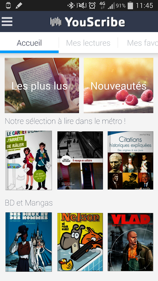 YouScribe – Lire, partout – Applications Android sur Google Play