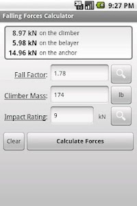 Falling Forces (free) – Falling Forces is a simple calculator for ...