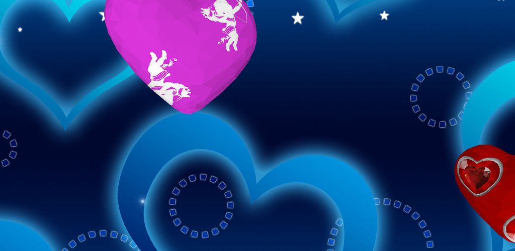 3D Hearts Live Wallpaper - Latest version for Android App Personalization