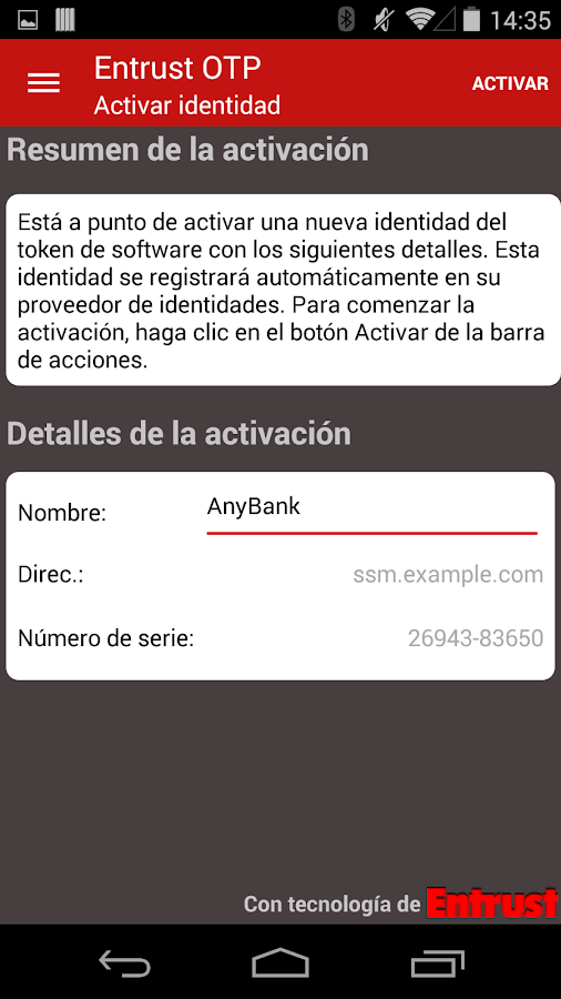 Entrust IdentityGuard Mobile - Aplicaciones de Android en Google Play